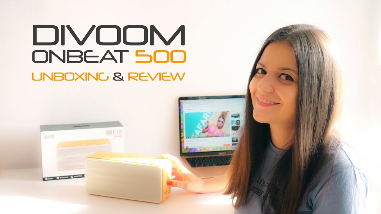 Divoom ONBEAT-500 Bluetooth Portable Speaker - Unboxing & Overview ...