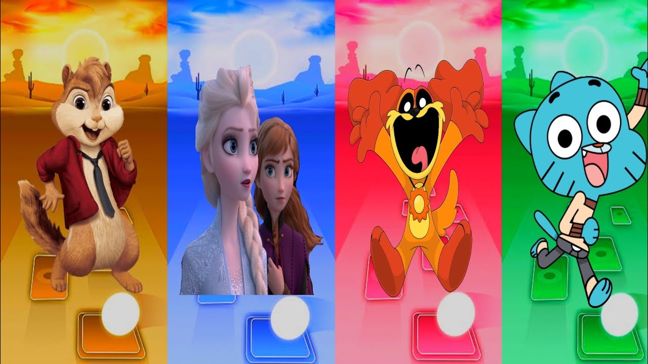 Alvin_and_the_Chipmunks🆚Gummigoo🆚Smiling_Critters_Animation🆚Pink_Fong ...