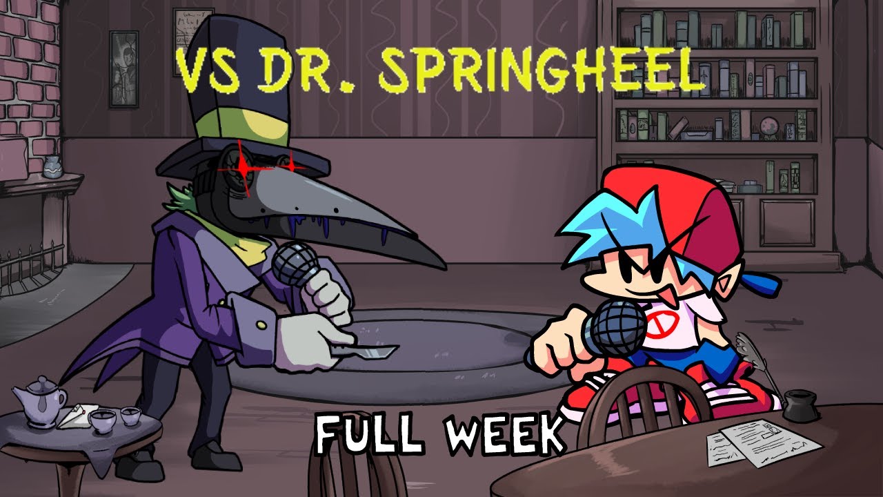 Friday Night Funkin' VS Dr. Springheel Mod + Cutscenes (HARD) - YouTube
