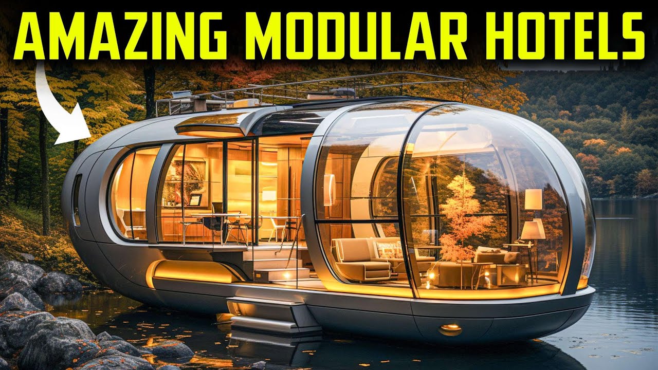 12 Fantastic Modular Hotels In the World| Capsule Hotel - YouTube