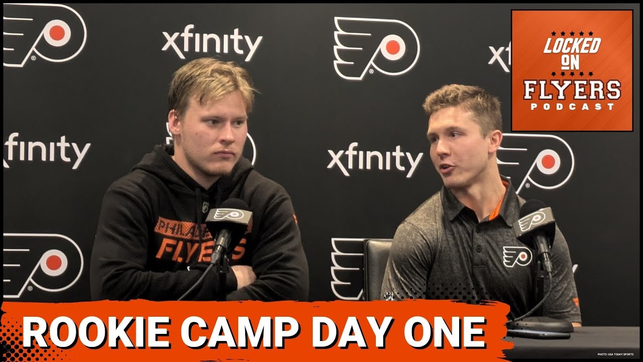Philadelphia Flyers Rookie Camp 2024: Day One Report - YouTube