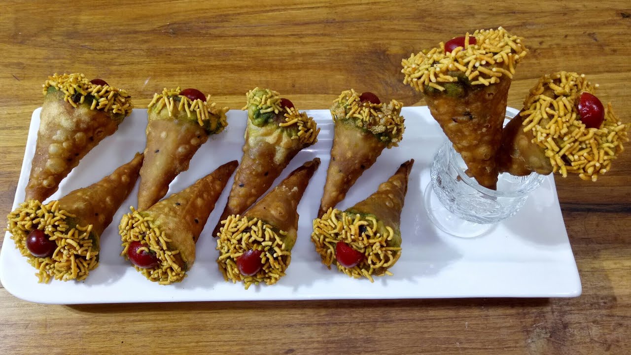 Chicken With Vegetable Cone Recipe/Kids Recipe Indian Street Food/চিকেন ...