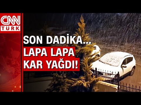 Son dakika... Yaz geldi derken kar yağdı