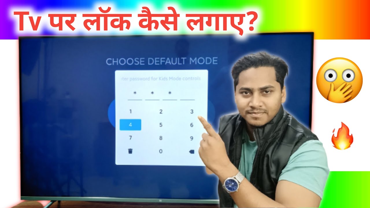 android tv par lock kaise lagaye | smart tv par password kaise lagaye ...