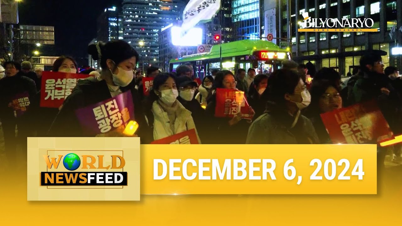 World Newsfeed | December 6, 2024 - YouTube
