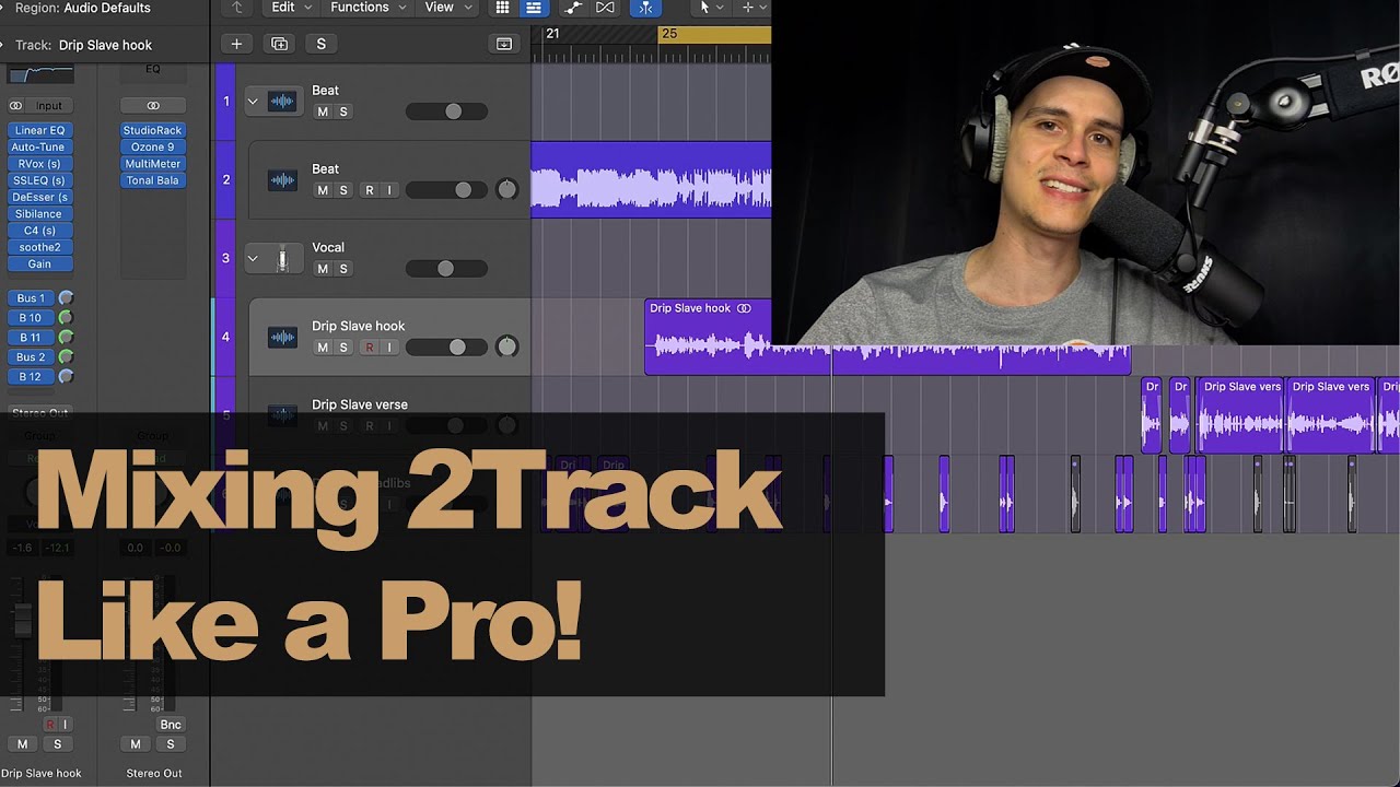 How To Mix a 2Track - YouTube