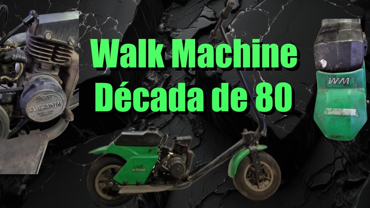 Walk Machine Jd37 original década de 80/90 @Amilzera - YouTube