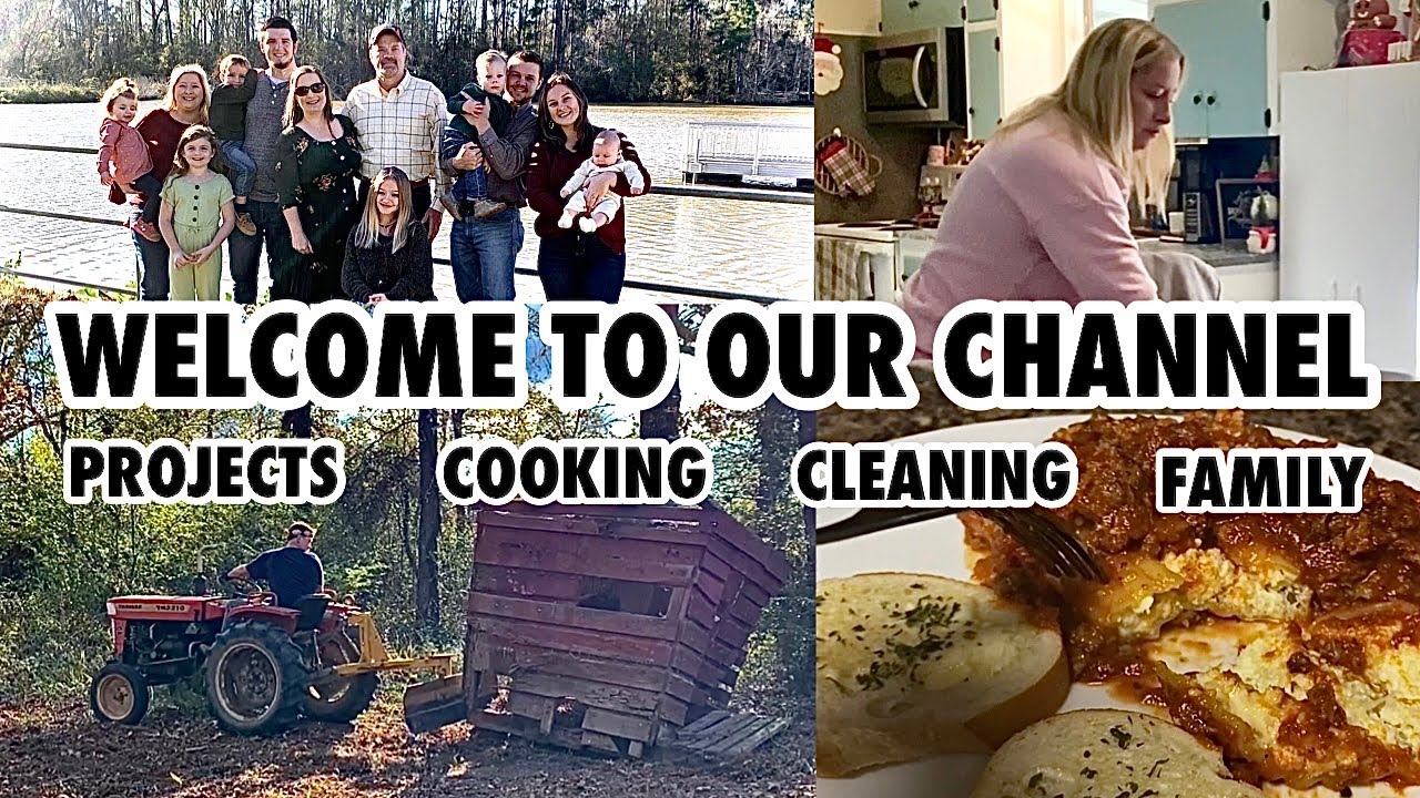 NEW YouTube CHANNEL 2022 * DIY PROJECTS * CLEANING ENCOURAGEMENT * WHAT ...