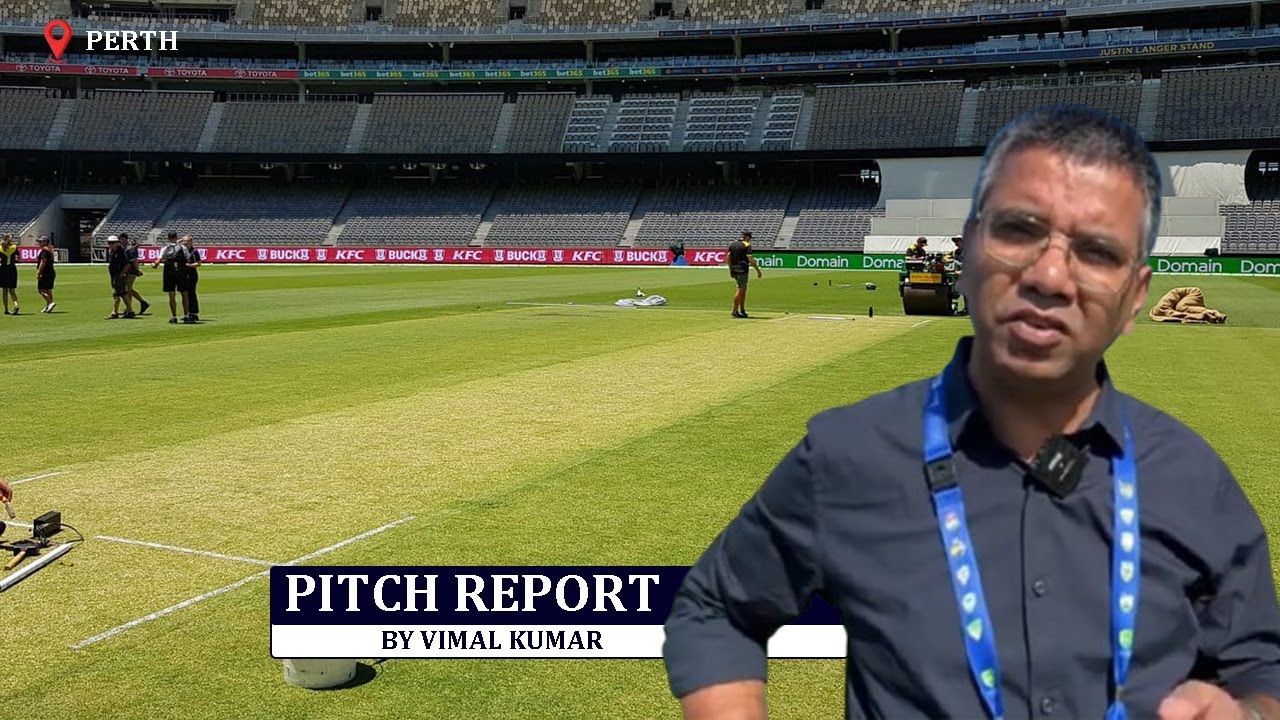 How is Perth pitch? Bouncy, spin help? Swing & seam ! - YouTube