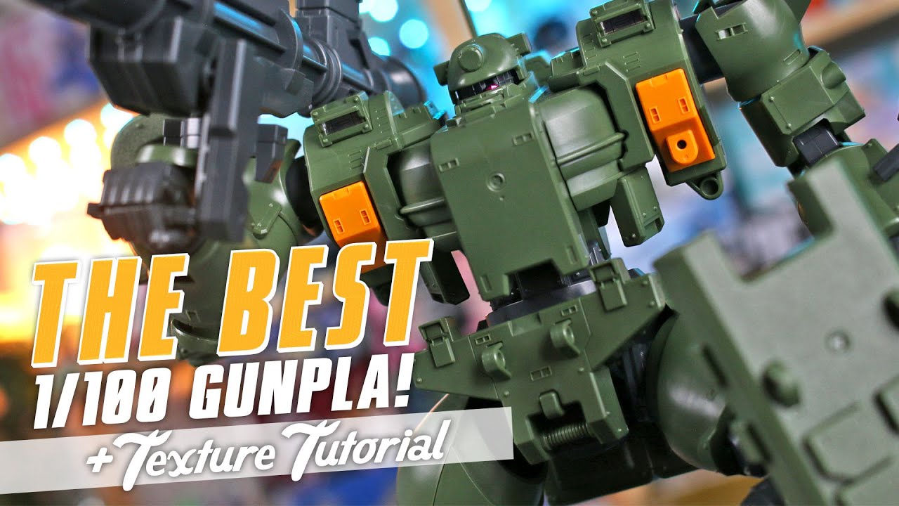1/100 Tieren Ground Type - Gundam 00 Review & Texture Tutorial! - YouTube