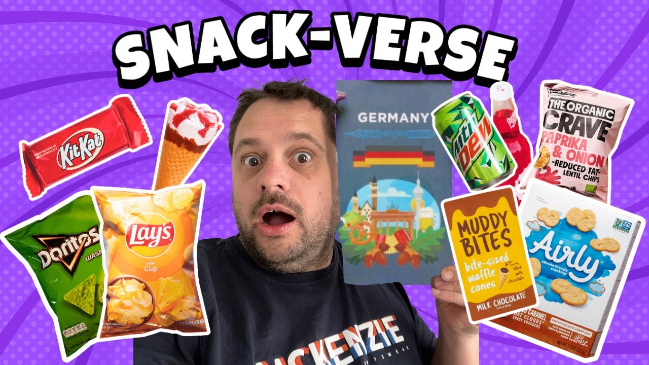 Tasting the Wonders of Germany: Snack-Verse Review #snackverse - YouTube
