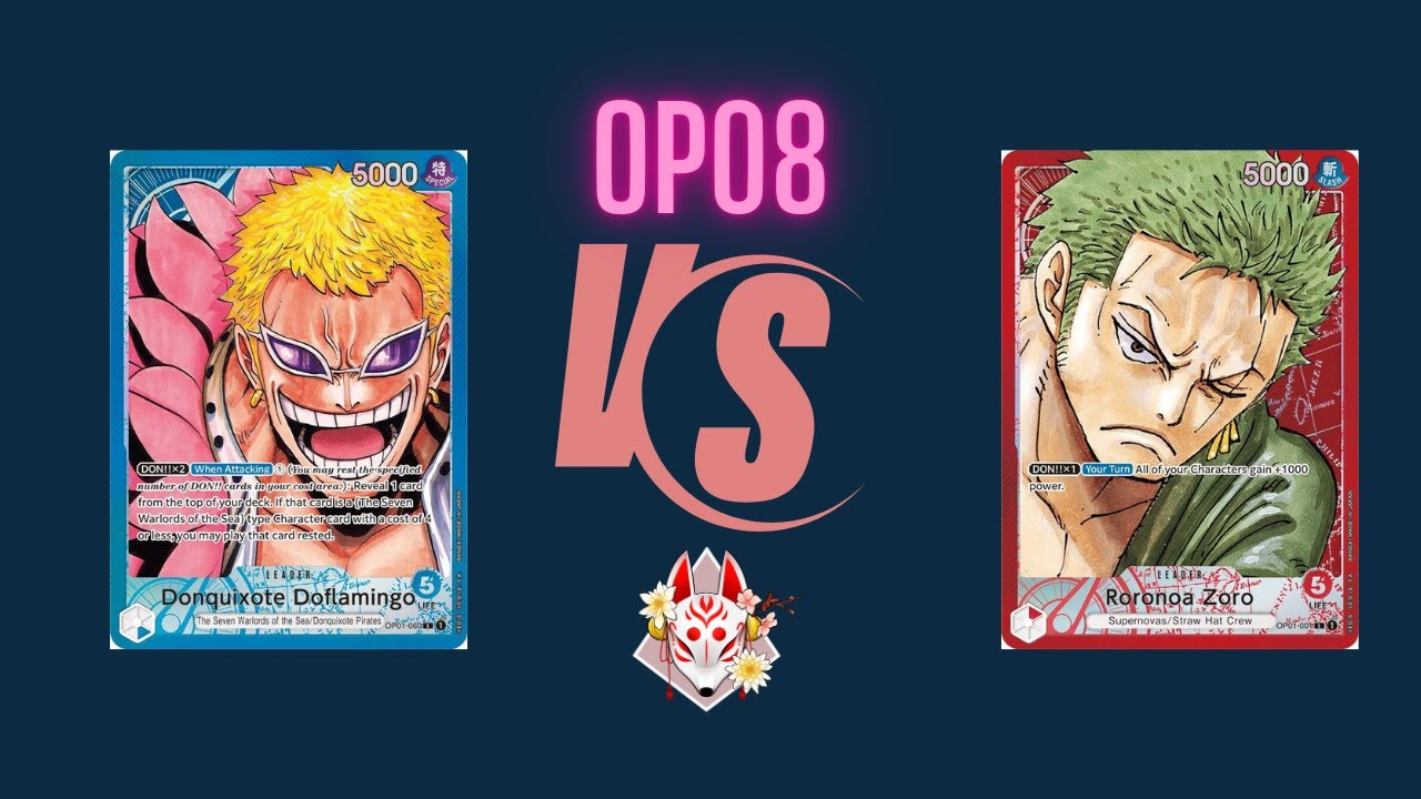 OP08 Blue Doflamingo vs Zoro (Zooro)! Galaxy Gaming Pov! - YouTube