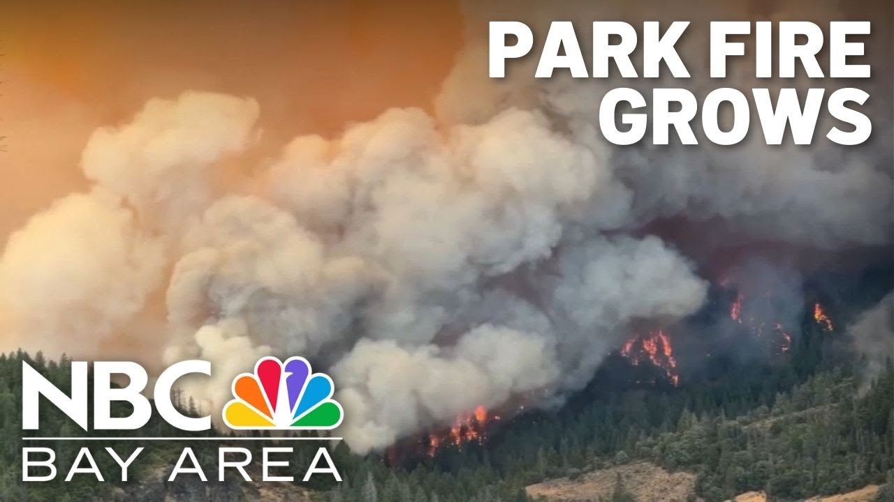 Park Fire in Northern California grows to sixth largest in state ...