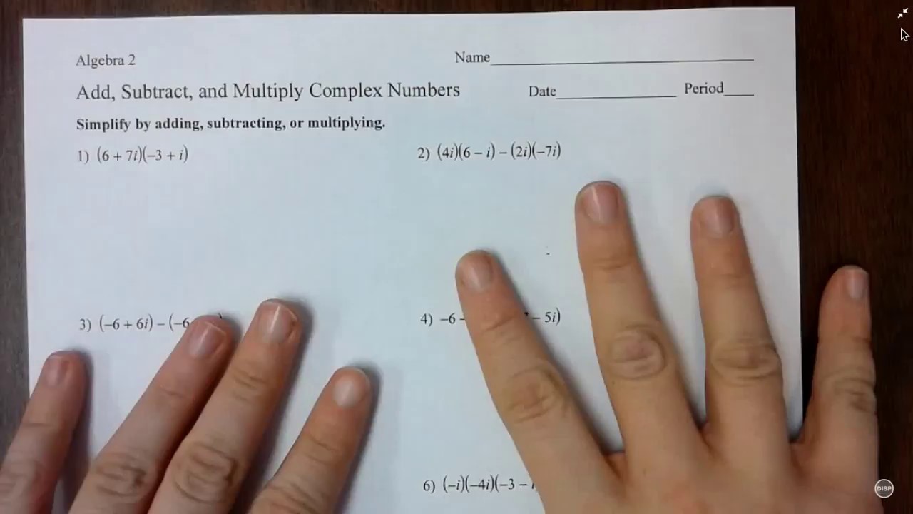 Add Subtract Multiply Complex Numbers Extra Examples YouTube add-subtract-multiply-complex-numbers-extra-examples-youtube