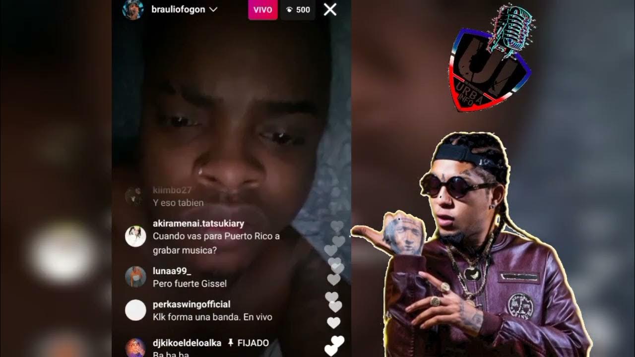 Braulio Fogon se la deja caer a Rochy RD con ( Ba Ba Ba ) en un live con Dj kiko el de lo alca 🔥 ...