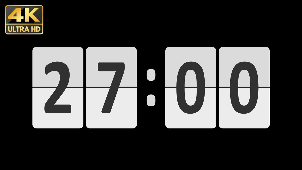 Timer 27 minute - YouTube
