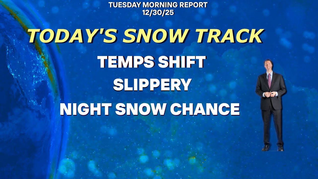 Monday Snow Forecast - Exact Timing and Expected Snow Amounts - YouTube