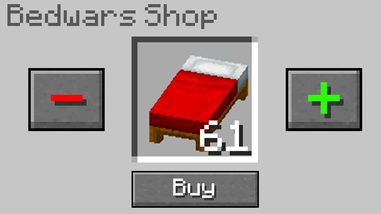 Minecraft Bedwars but I can buy any item in the game... - YouTube