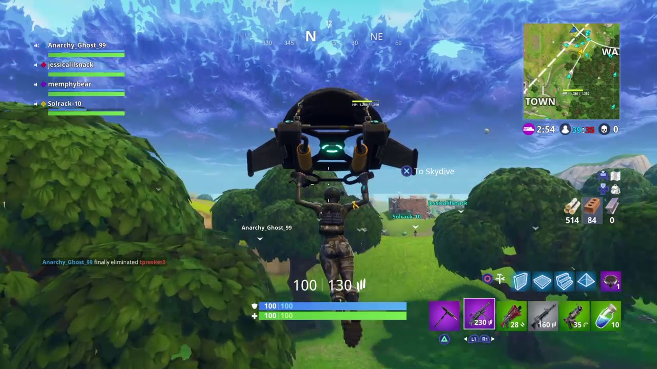 Fortnite light machine gun update - YouTube