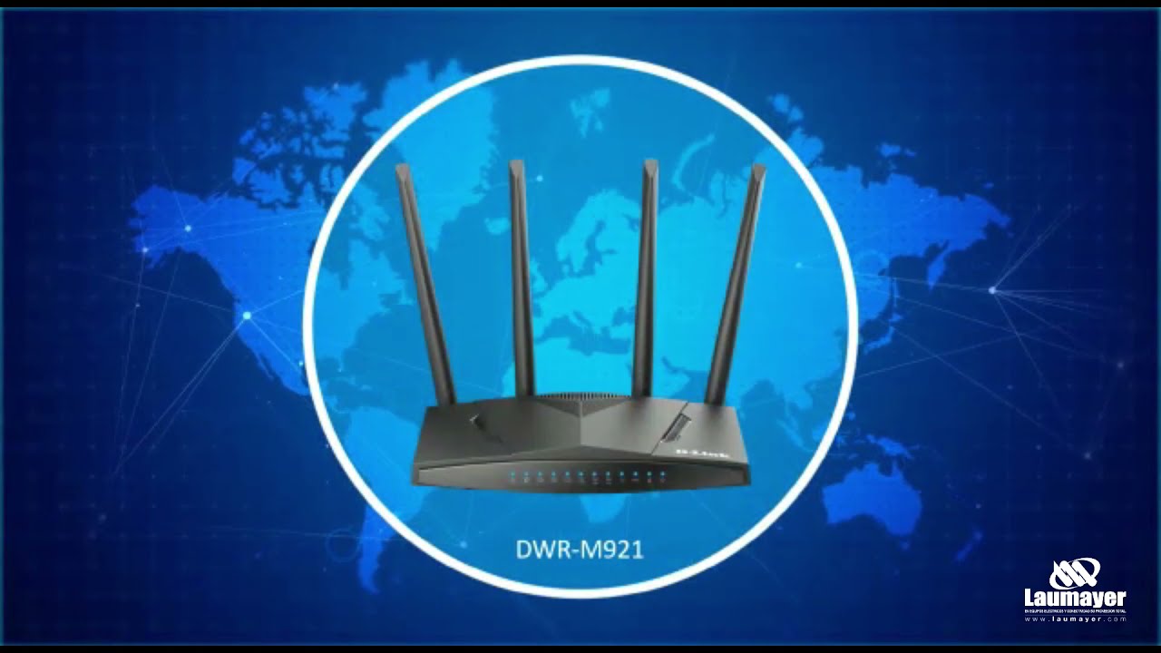 Conexión con el router DWR-M921 DLINK - YouTube