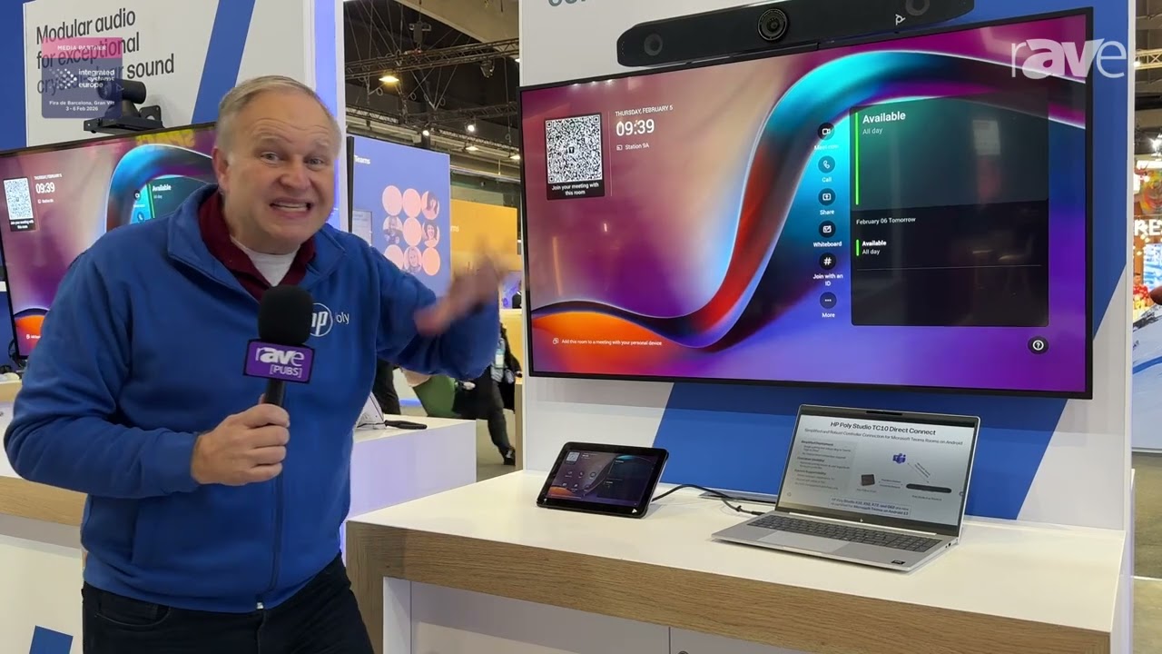 ISE 2026: HP Poly Talks Upcoming OS 5.1 Release, Makes Connection ...