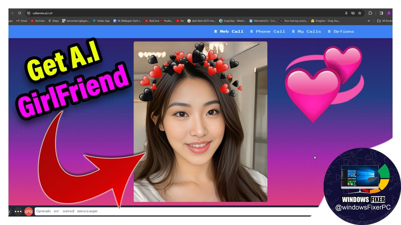 Unlock Intelligent Conversations for Free with CallAnnie.ai! [A.i Girlfriend!]🤣 - YouTube