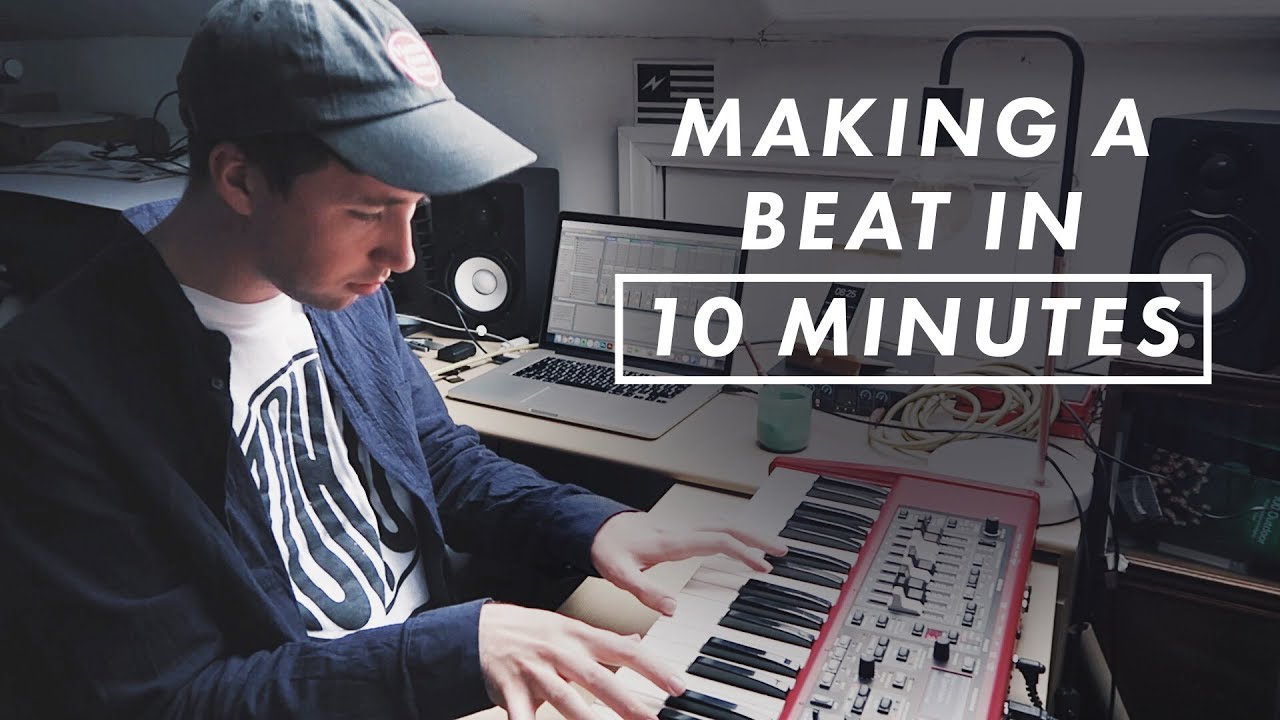 10 Minute Beat Challenge - Making A Chilled Beat From Scratch - YouTube