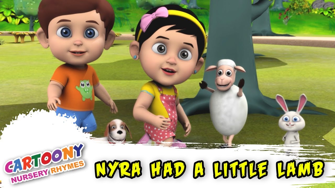 Nyra Had A Little Lamb | New Educational Rhymes For Kids | Learning ...