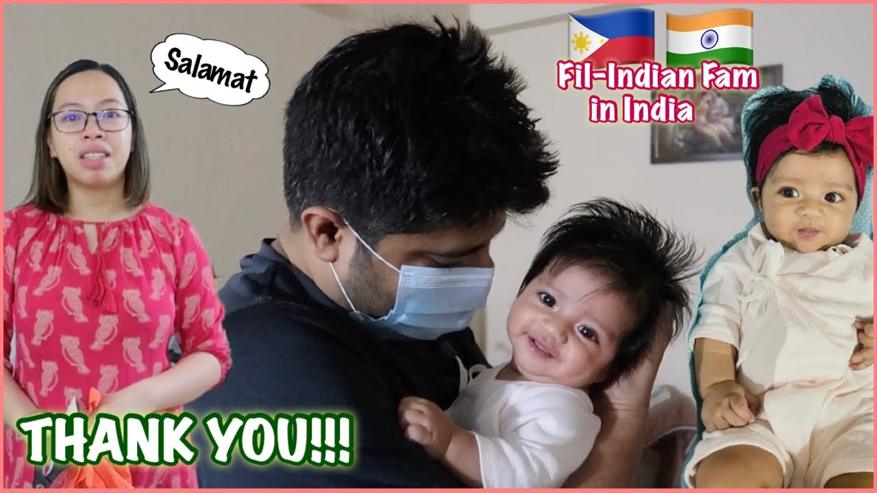 Fil-Indian Fam in India: MARAMING SALAMAT... - YouTube