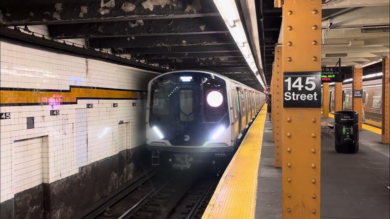 R211a B Train Arriving at 145th Street (7/21/25) - YouTube