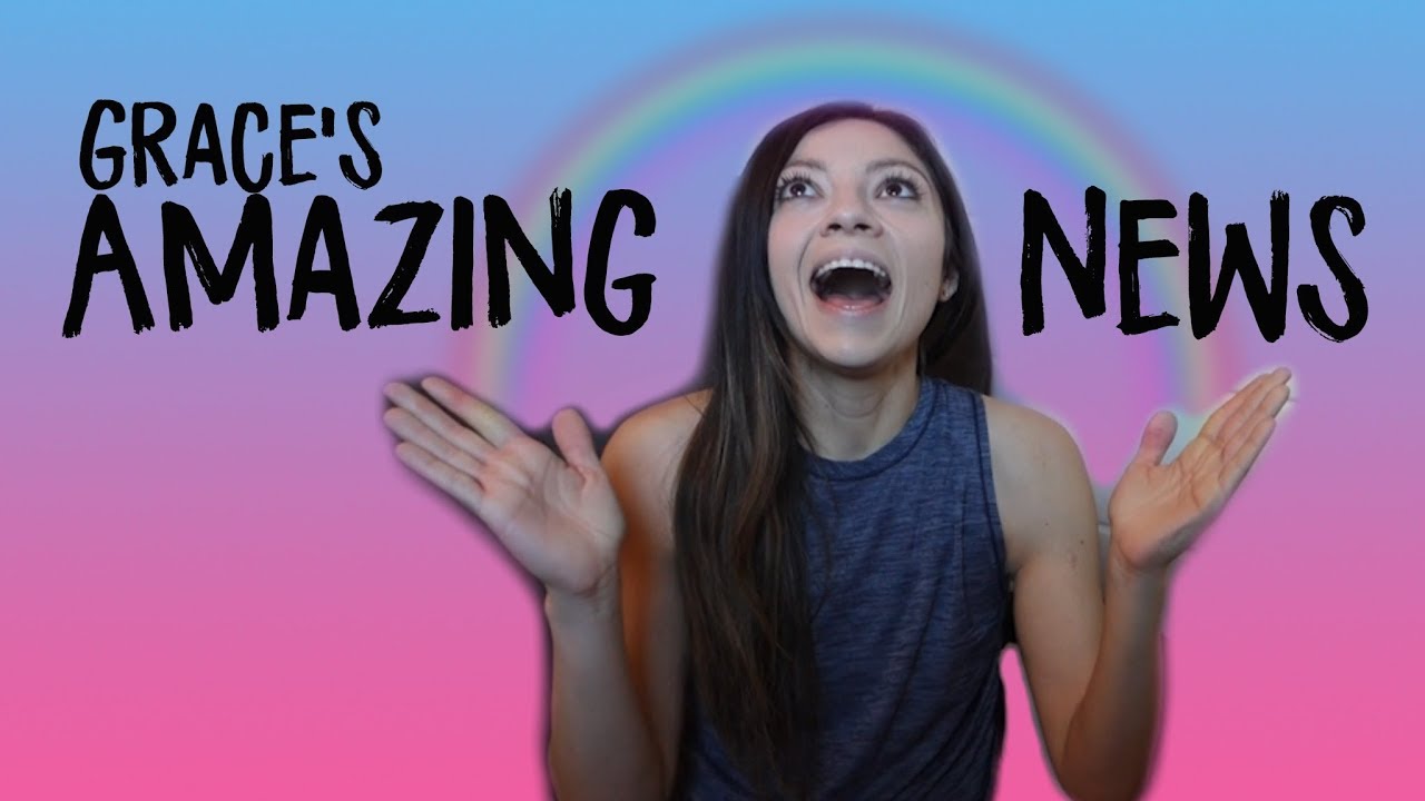 MY AMAZING NEWS!!!!! - YouTube
