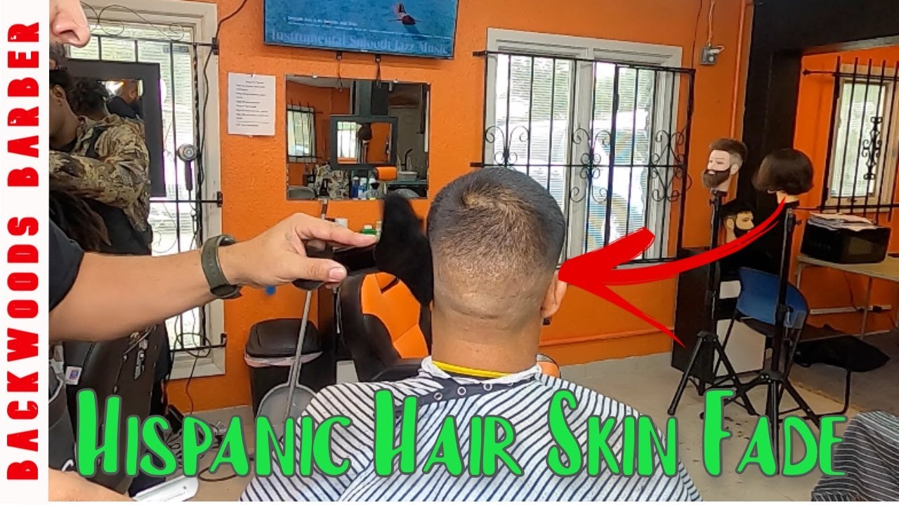 Hispanic Hair Skin Tight Fade #flbackwoodsbarber #backwoodsbarber - YouTube