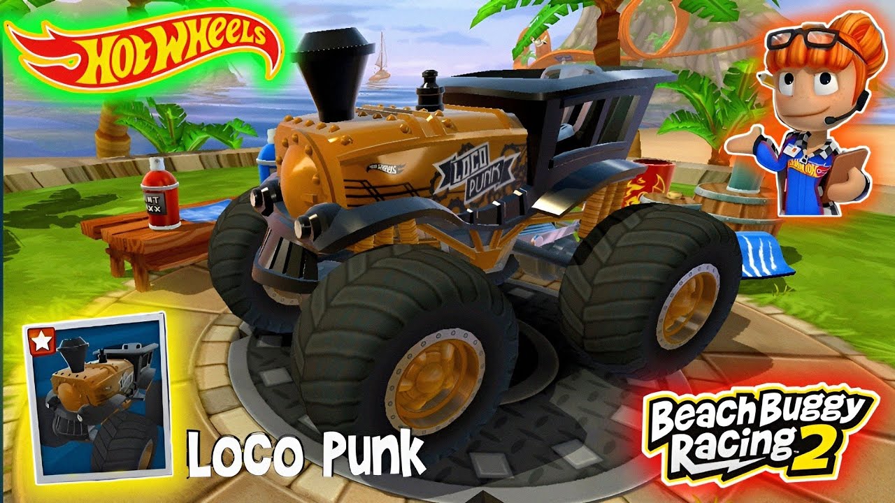 Loco Punk 🚂 Unlocked 🔓🔑 | New Hotwheels 🔥 Monster Car 🤖 | Beach Buggy ...