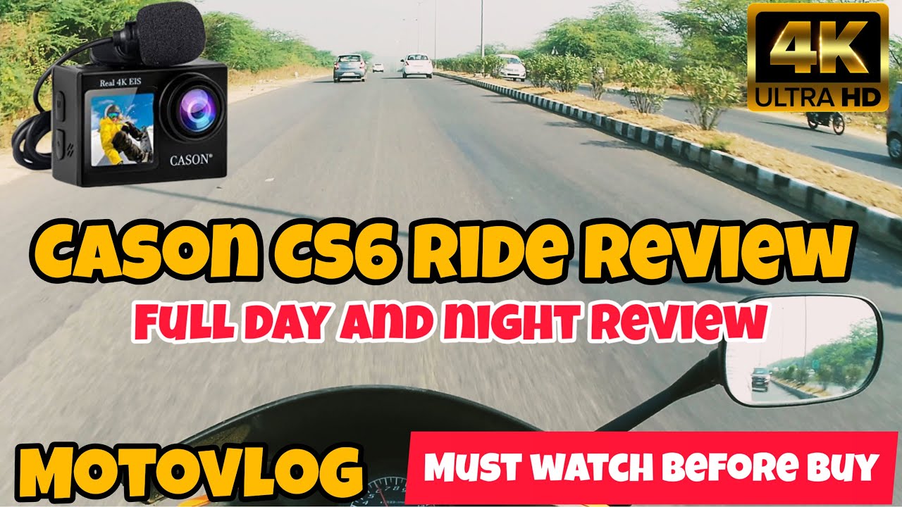 Motovlog with Cason Cs6| Full Review Pros and Cons | Watch Before Buy # ...