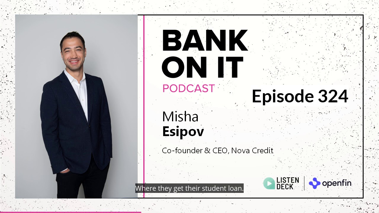 Episode 324 Misha Esipov from Nova Credit - YouTube
