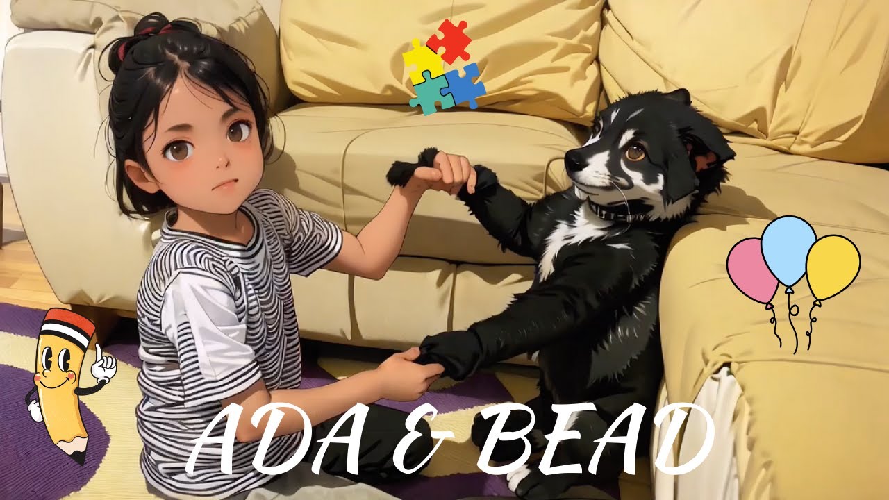 Ada & Bead. A day full of games and fun - YouTube