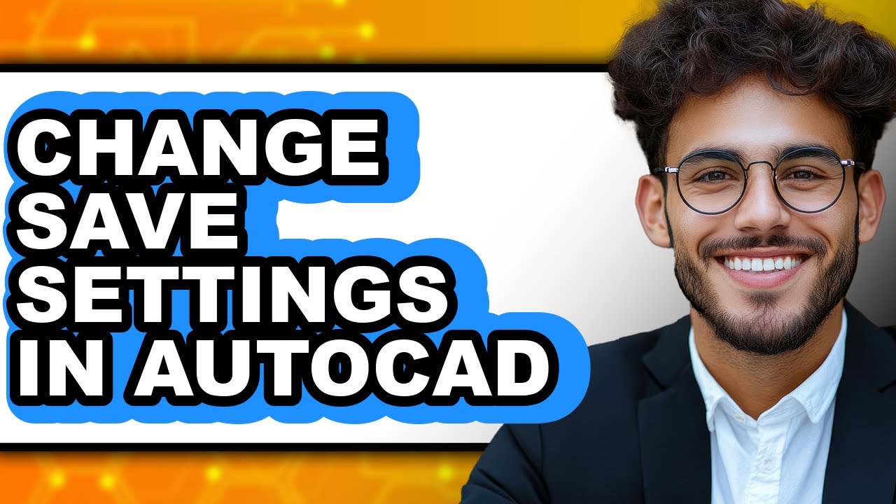 How to Change Save Settings in Autocad (only Way) - YouTube