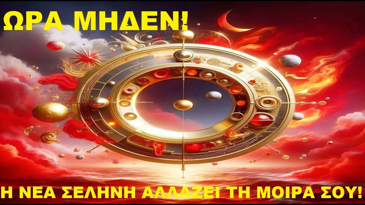 🔮 ΩΡΑ ΜΗΔΕΝ! Η ΝΕΑ ΣΕΛΗΝΗ ΑΛΛΑΖΕΙ ΤΗ ΜΟΙΡΑ ΣΟΥ 🌟💫💜@LoveHealingTarot💜# ...