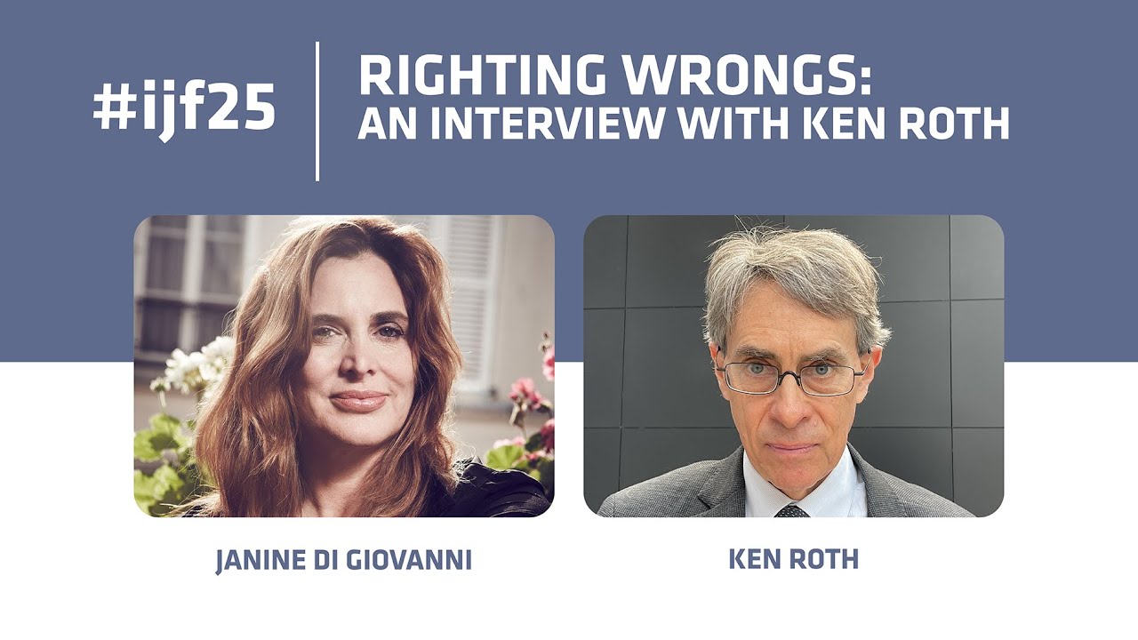 Righting wrongs: an interview with Ken Roth - YouTube