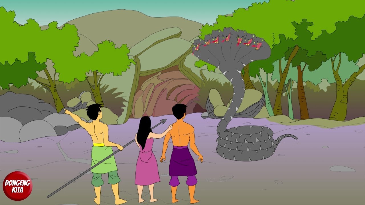 LEGENDA ULAR KEPALA TUJUH ~ Cerita Rakyat Bengkulu | Dongeng Kita - YouTube