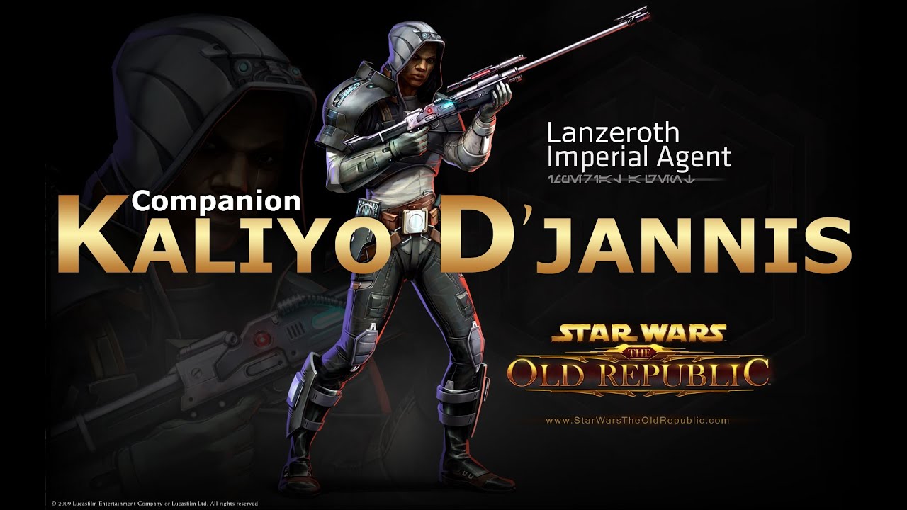 SWTOR: Imperial Agent - Kaliyo D'jannis Romance Conversations - YouTube