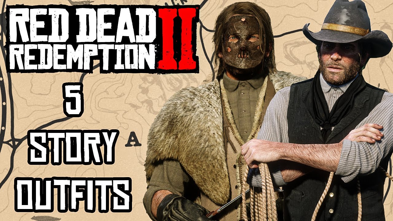 5 Story Outfits || Red Dead Redemption 2 - YouTube