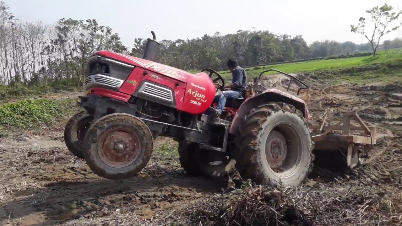 Tractor Stunt Video| Most Dangerous Tractor Stunt Video | By Tufan raz ...