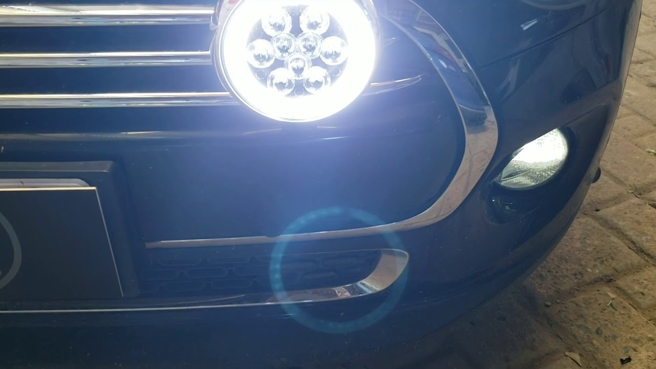 KIT DE FAROS TIPO RALLY PARA MINI F55 - YouTube
