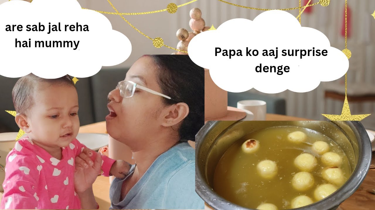 Husband ko diya jala hua surprise..... Vlog#2 - YouTube