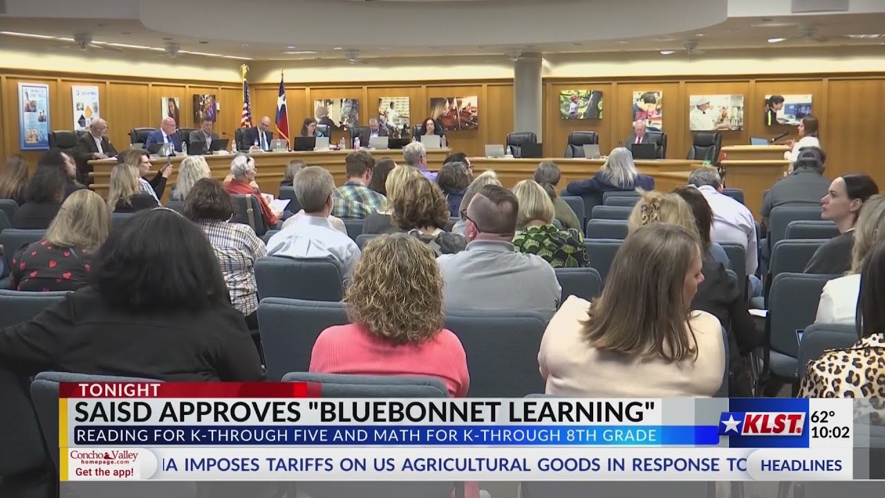 San Angelo ISD adopts Blue Bonnet curriculum - YouTube