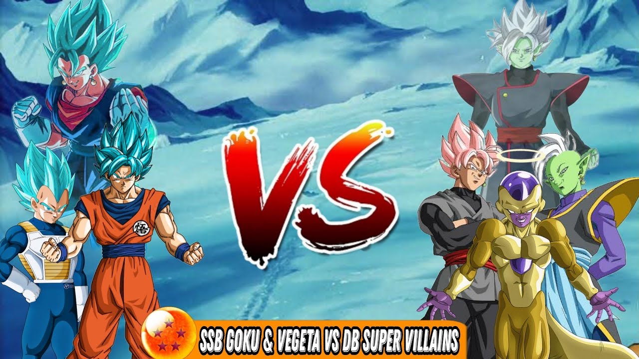 SSB Goku & Vegeta vs DB Super Villains - Dragon Ball Z Budokai ...