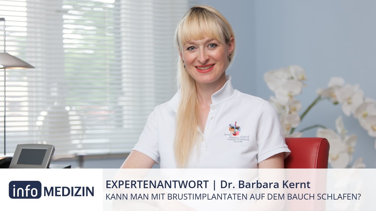 Mit Brustimplantaten auf dem Bauch schlafen? | info Medizin ...