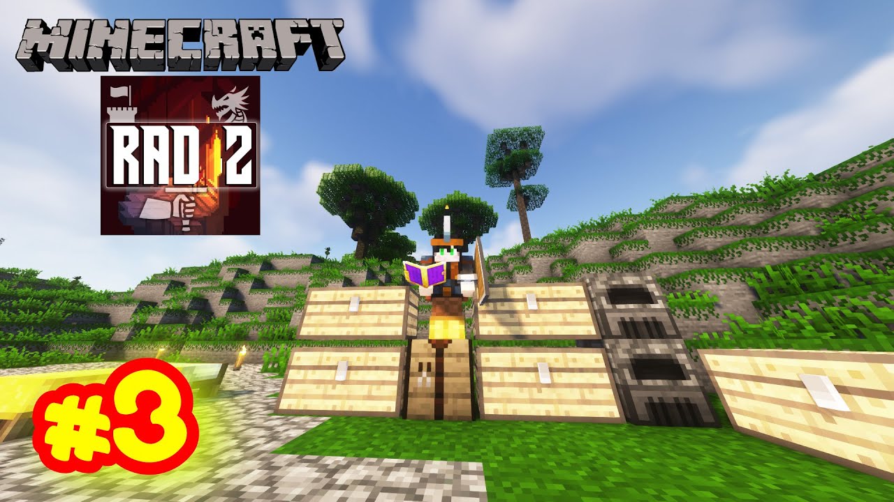 EL LIBRO DEL MAGO Y MEJORES HABILIDADES - RAD2 EP 3 Serie de minecraft ...
