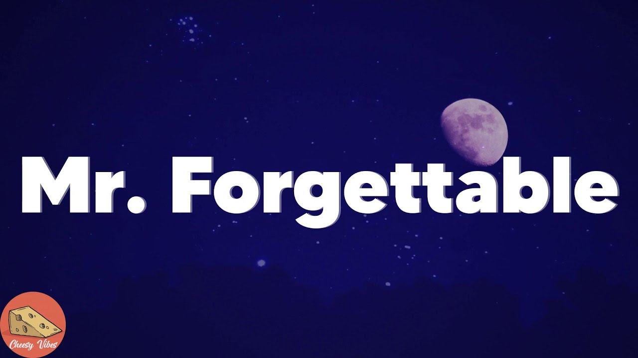 David Kushner - Mr. Forgettable (Lyrics) - YouTube